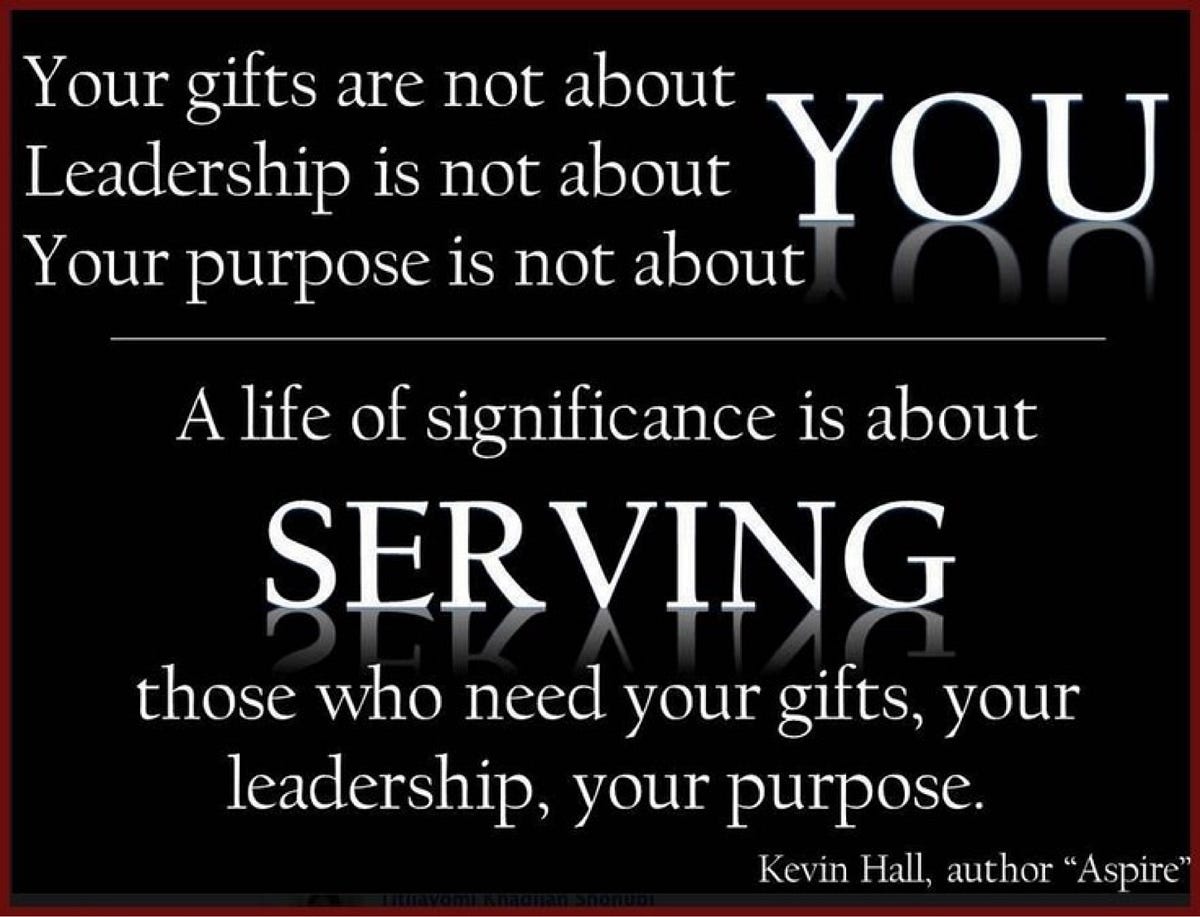 Serving and Leading…Servant Leadership | by Robert Williams | Medium