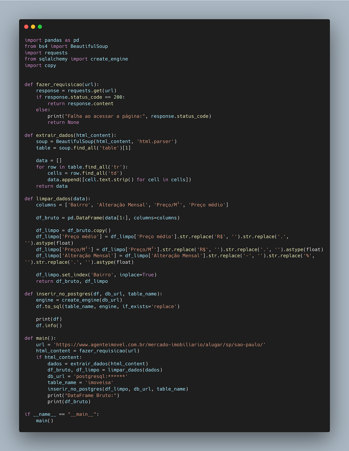 ETL (Extração, transformação e carregamento) com Python e SQL — Parte 1 ...