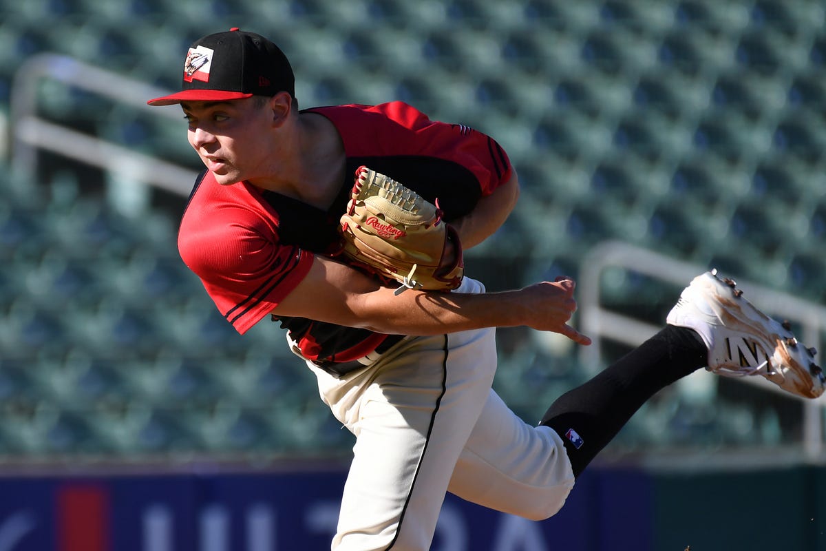 Coming Off of Tommy John Surgery, 2022 Second Round Pick Jackson Cox ...