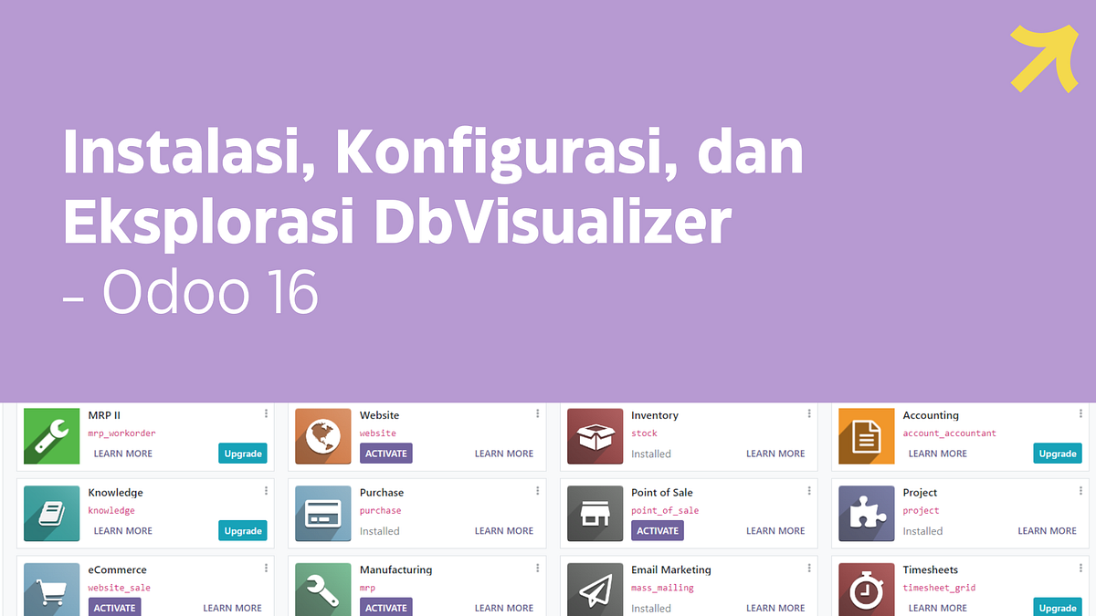 Instalasi, Konfigurasi, dan Eksplorasi DbVisualizer — Odoo 16 | by Siti Fatimah Tuma'ninah | Medium