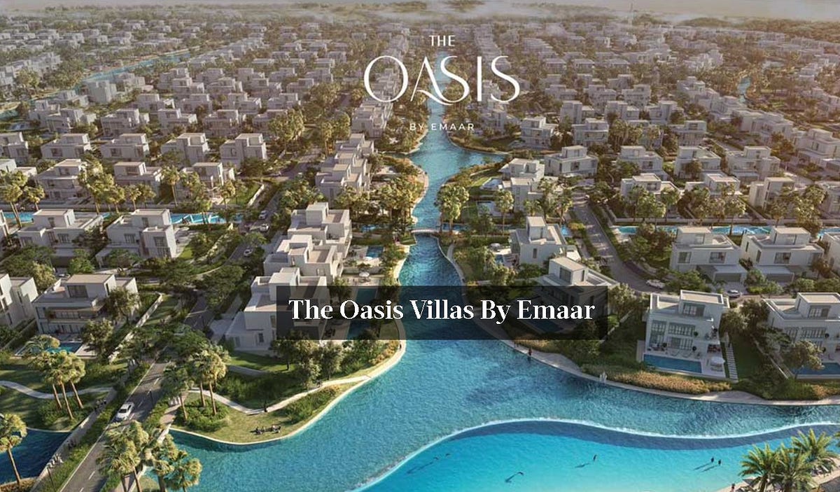 The Oasis Villas by Emaar. Nestled within the prestigious Oasis… | by ...
