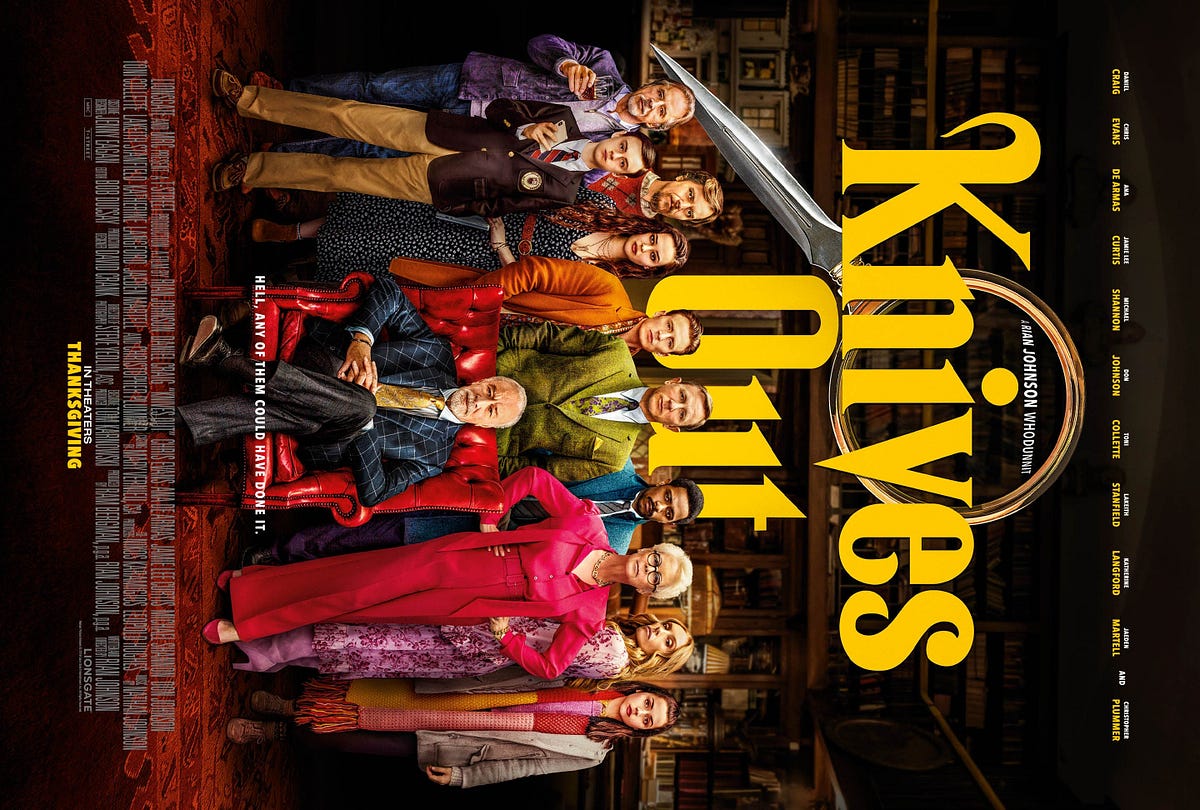 Movie Review | Knives Out. A brief consideration of the movie… | by ...