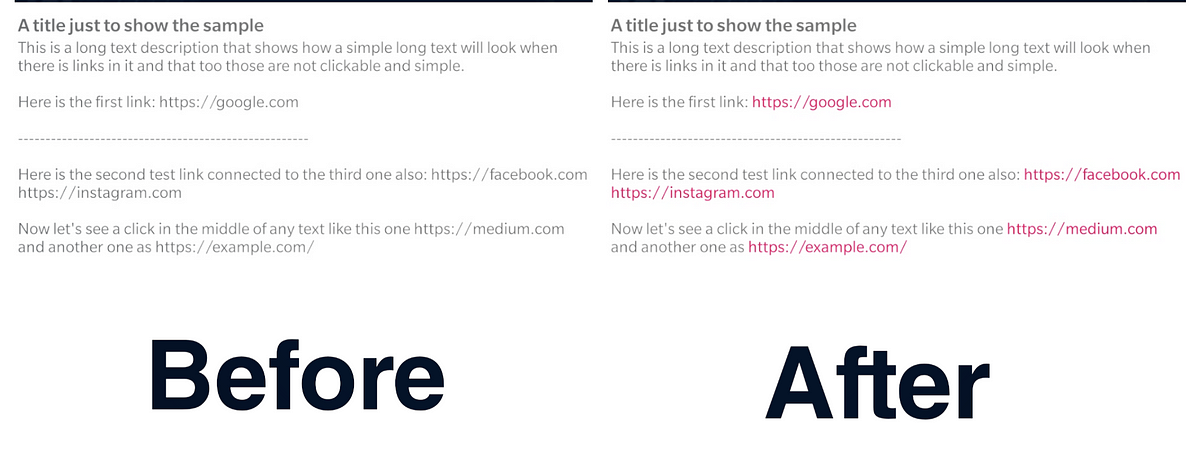 Parse Long Texts To Get Clickable Links With Kotlin In Android By
