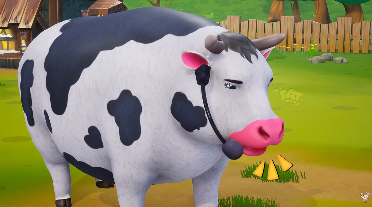 Cow vs Dog | Fat Cow Farming Simulator — Cow and Monkey’s Crazy Dog ...