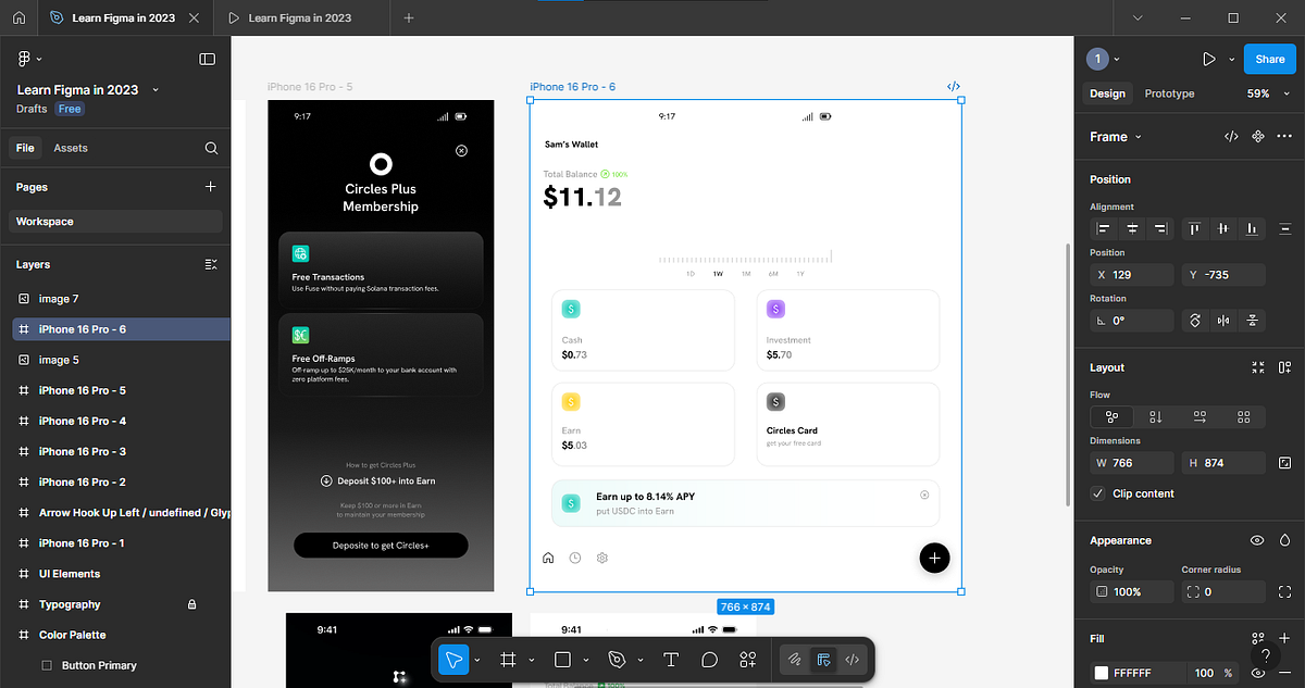 Week 1 Learn UI/UX — What is that, and In Touch Figma | by Fahrul Aziz ...