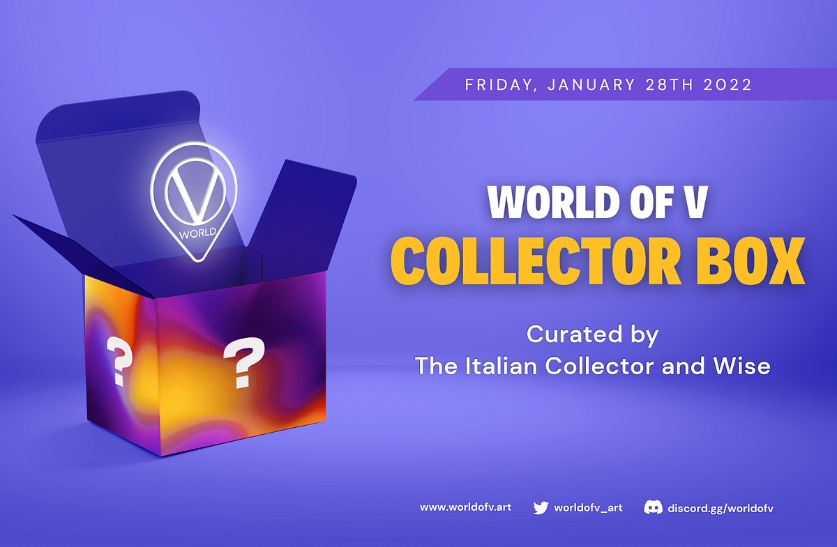 World of V Collector Box: an outstanding selection of curated Digital ...