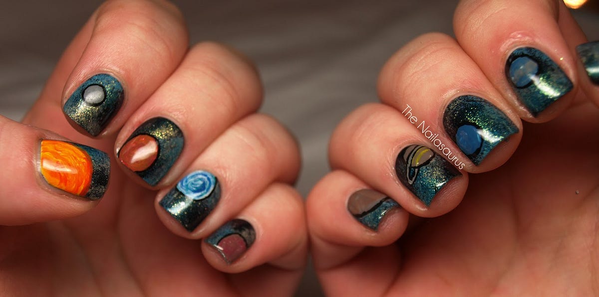 Weekend Diversion: Space & Science Nail Art | by Ethan Siegel | Starts ...
