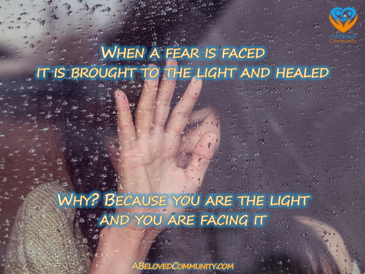 Facing Fear. I invite you to contemplate the… | by Carmien Owen | Medium