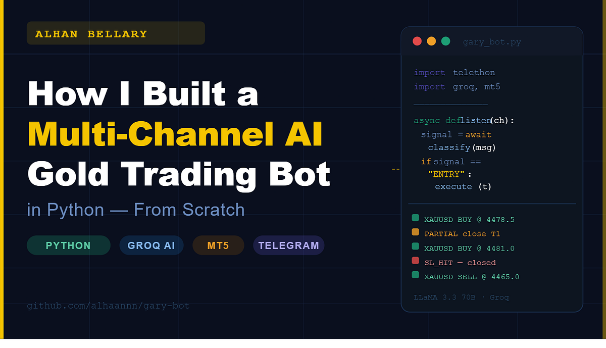 How I Built a Multi-Channel AI Gold Trading Bot in Python (From Scratch ...