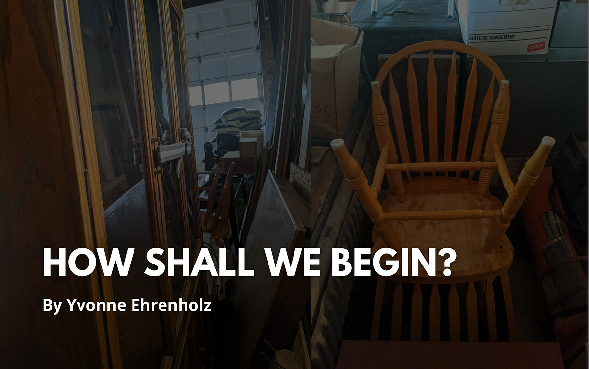 How shall we begin?. Getting started is hard. | by Y. Ehrenholz | Medium