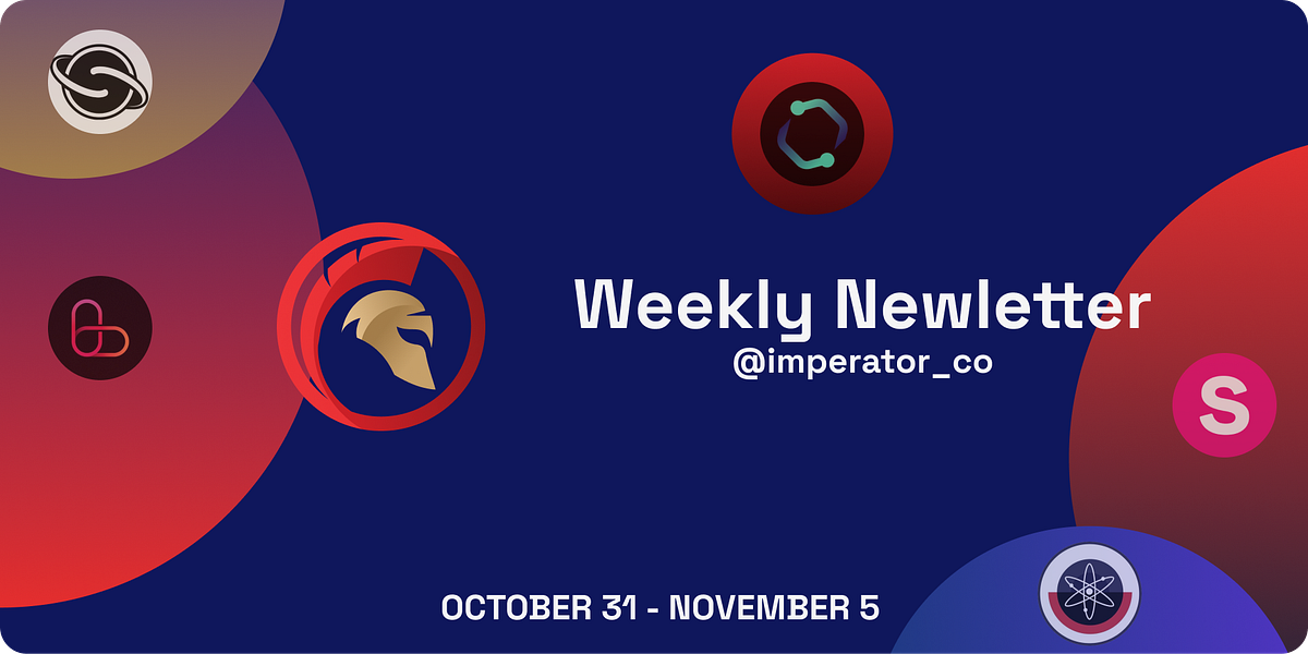 Weekly Newsletter: What happened on the Cosmos ecosystem this week? Oct 31 — Nov 5 | by Kam ...
