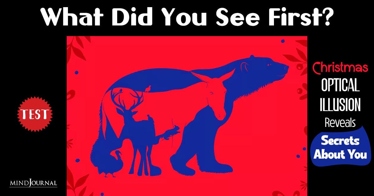What Did You See First This Christmas Optical Illusion Test Reveals A