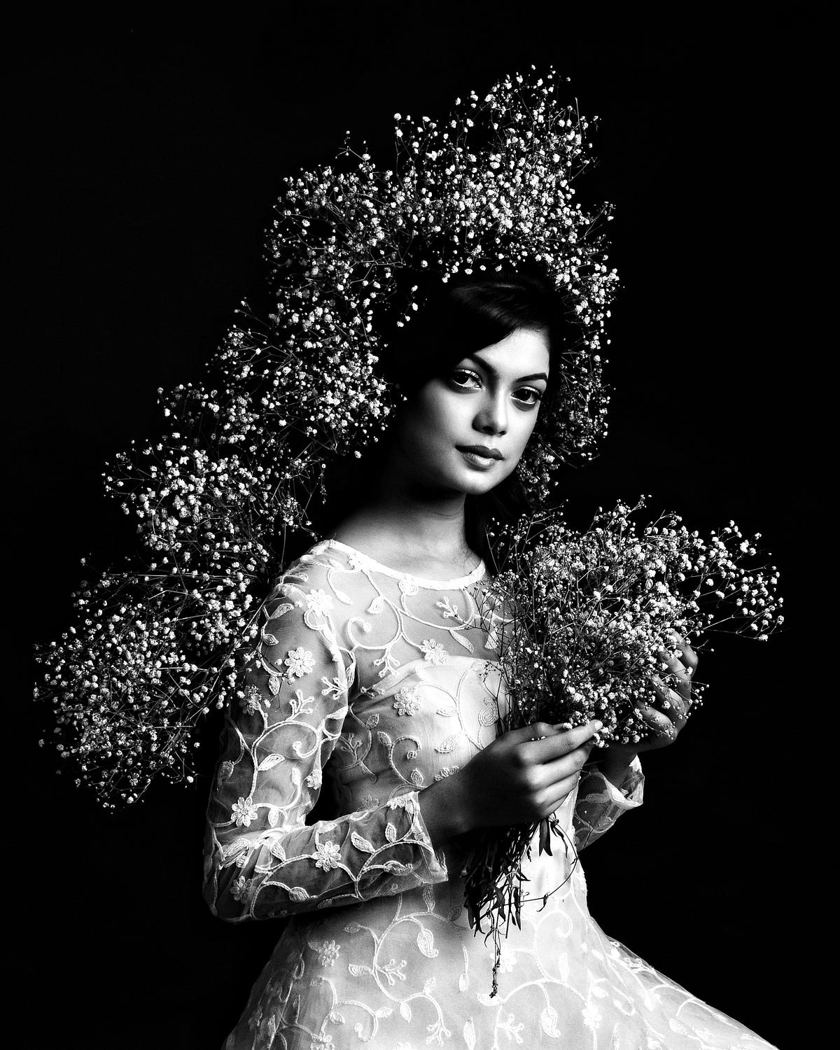 Black and white photo - Soura Nath - Medium