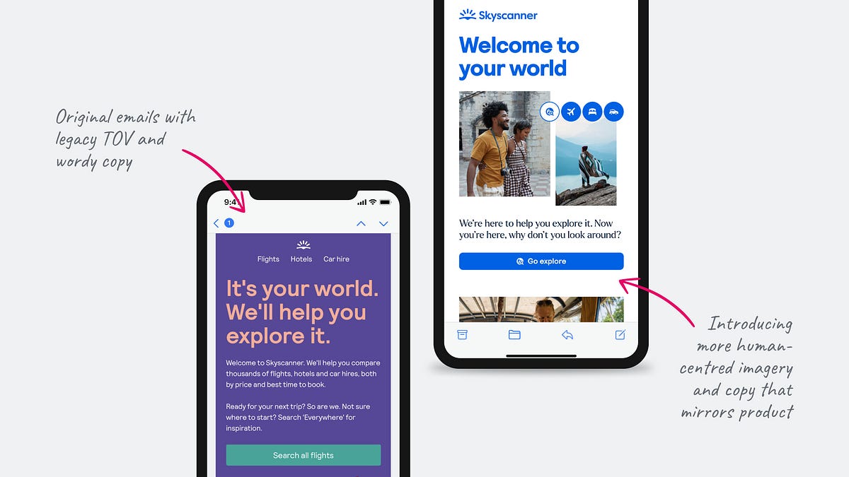 How content design helps the Skyscanner product to land | by Jess Melia ...
