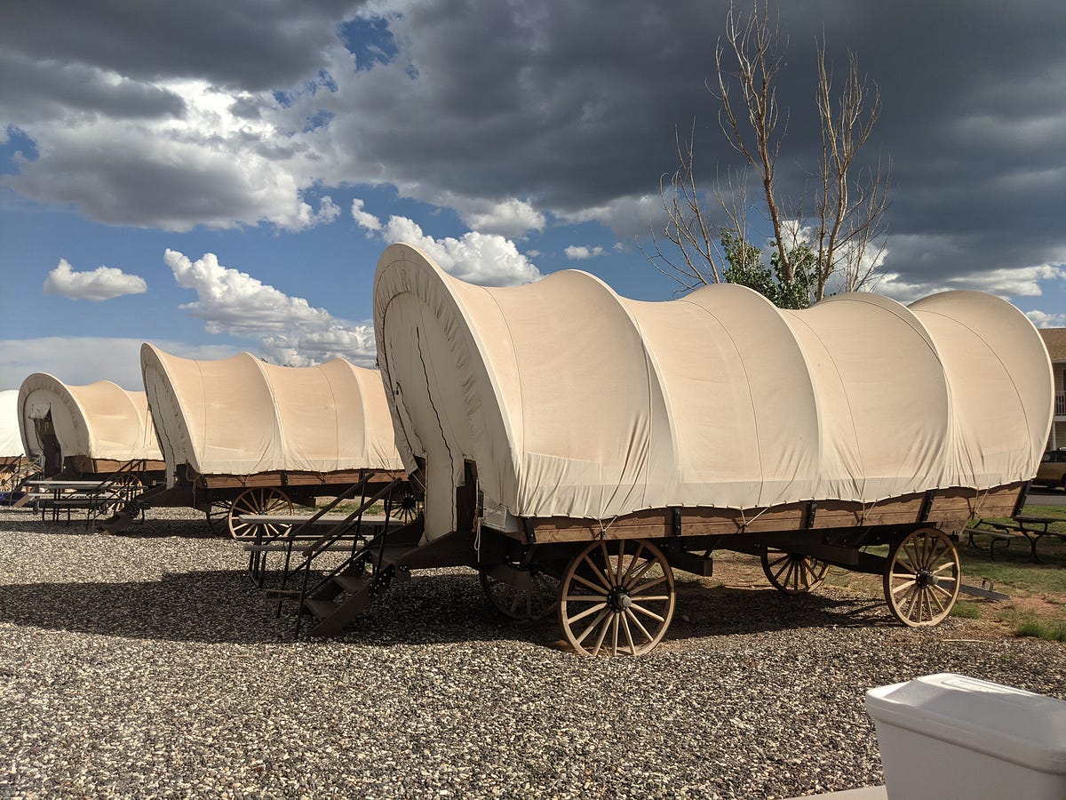 Why You Need to Sleep in a Covered Wagon | by Allison Ditmer ...