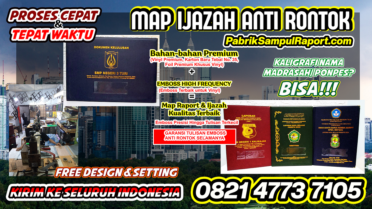 0821–4773–7105 Map Raport Paud Sampul Ijazah di Bolaang Mongondow | by ...