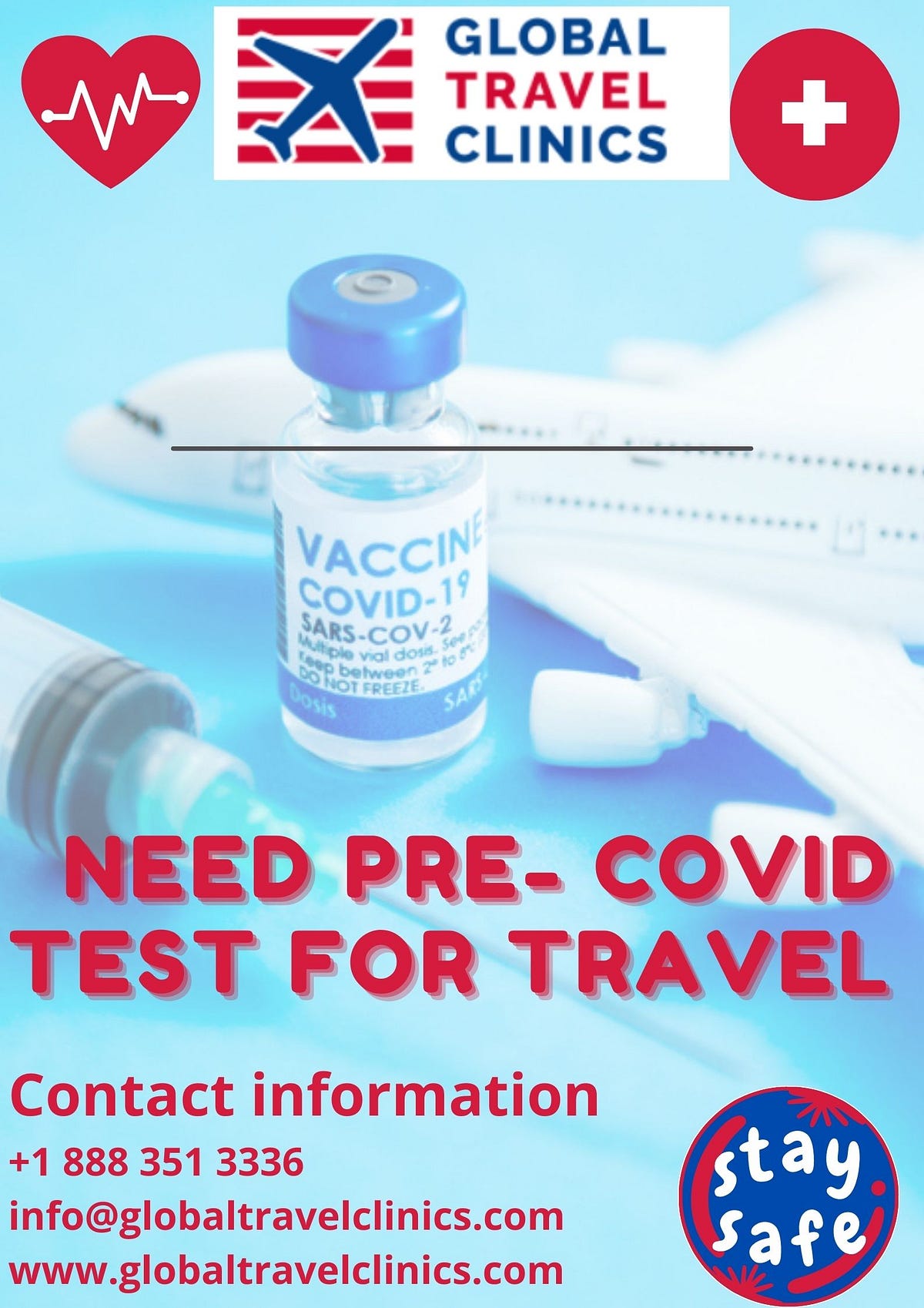 Need Pre- Covid Test for Travel - Global Travel Clinics - Medium