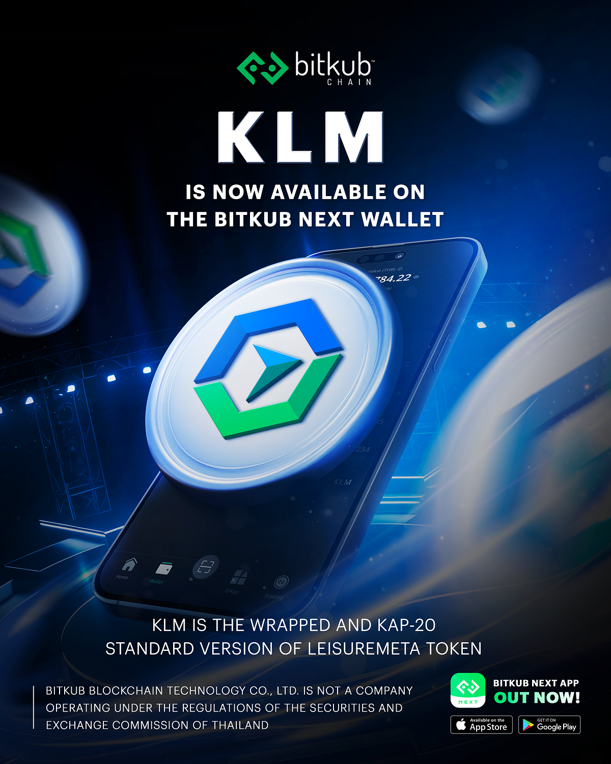 Bitkub NEXT รองรับเหรียญ KLM แล้ววันนี้ - Bitkub Blockchain Technology