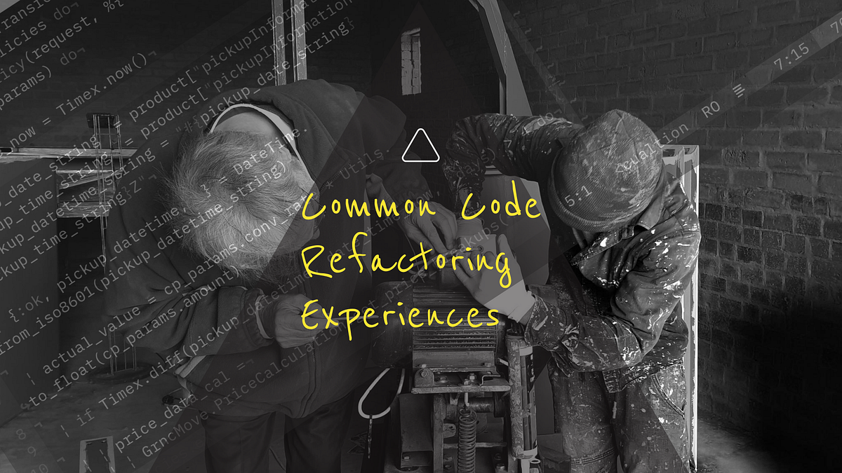 10 Common Code Refactoring Experiences|Elixir | by Malreddy Ankanna | blackode | Medium