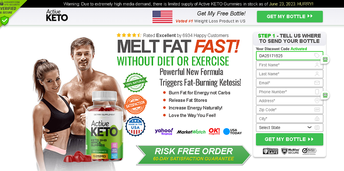 Active Keto Gummies Ireland (Review) Reduces Fat Accumulation! Is it ...