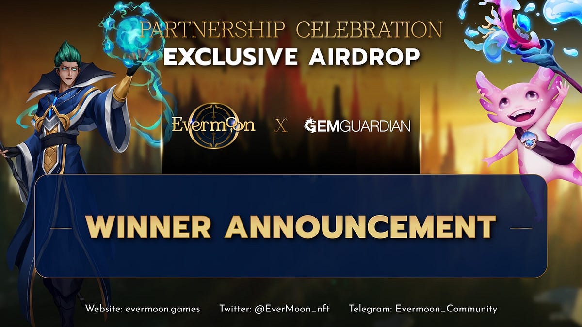 📣Evermoon Alpha Gameplay Teaser x GemGuardian Winners Announcement📣 ...