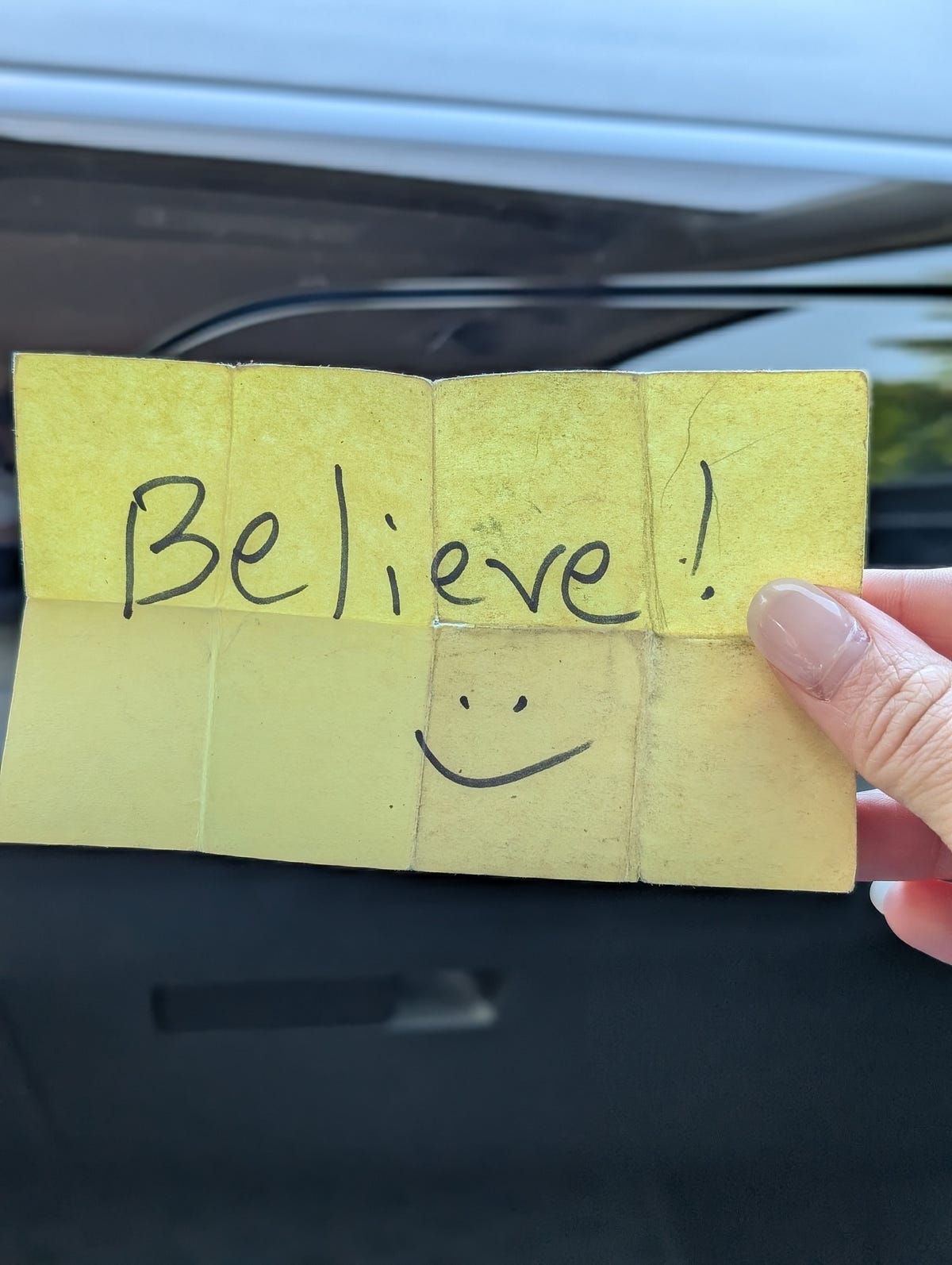 The Sticky Note I Still Carry. It’s been nearly a decade since my last ...