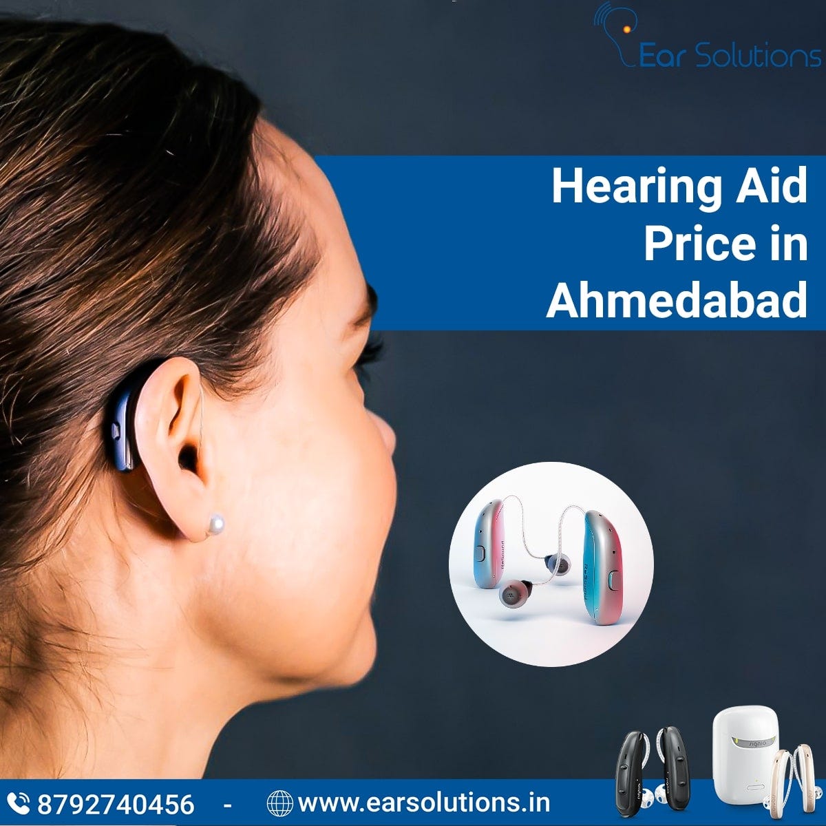 Hearing Aid Price in Ahmedabad - Ear Solutions - Medium
