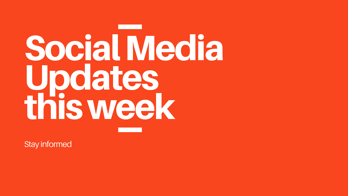 Social Media Updates this week [Feb 20— Feb 26, 2021] | by Crowdfire ...