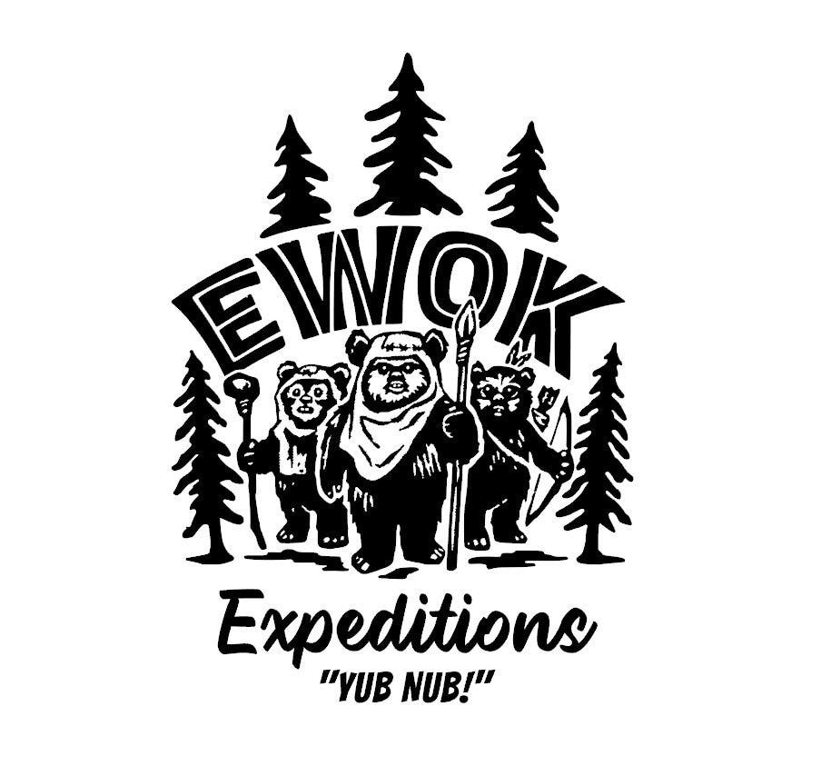 SVG — Ewok Expeditions — Star Wars — Endor — Digital Download — Cutting ...