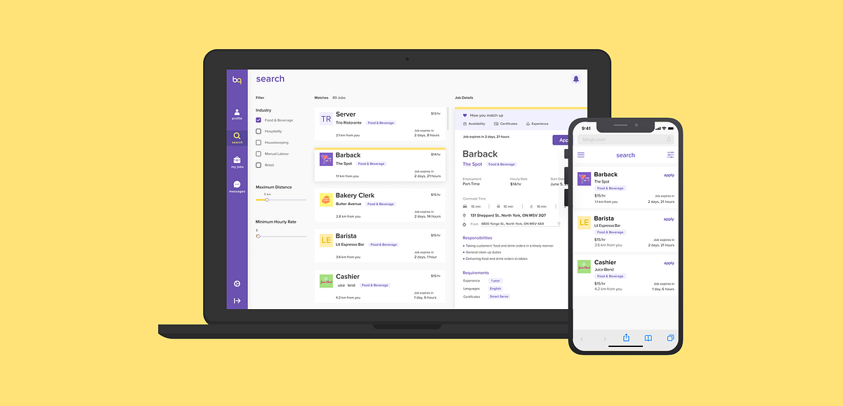 Designing a Responsive Web App for a Job Search Platform: A UX/UI Case ...