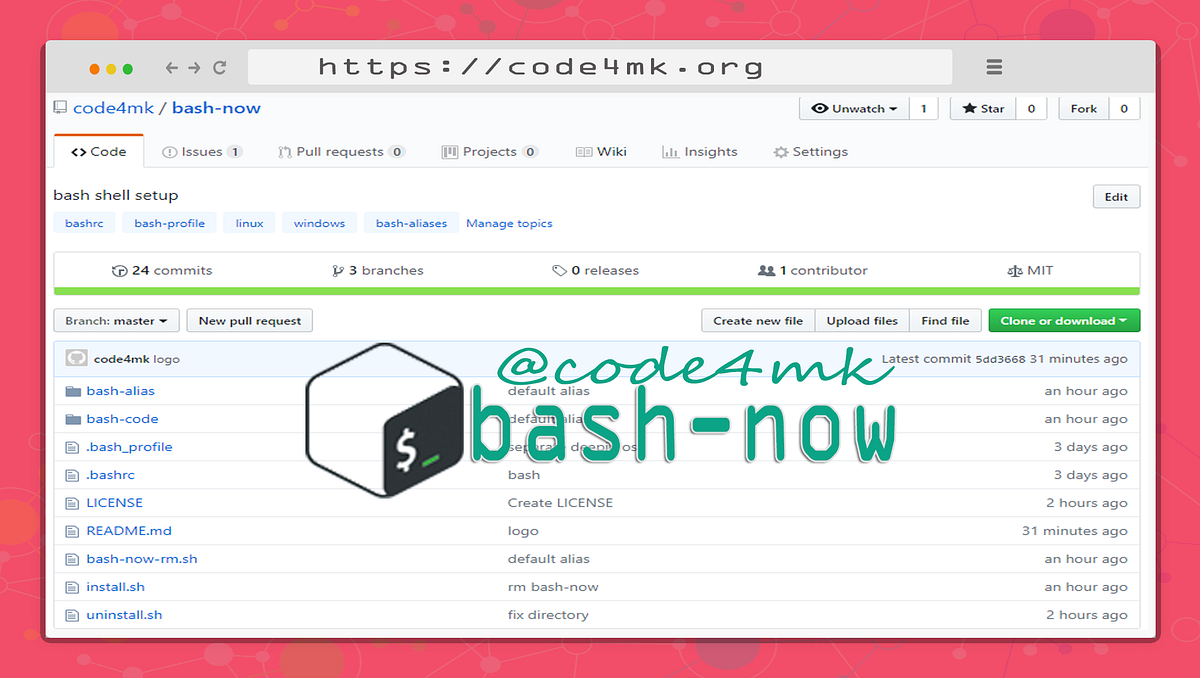 Setup bash environment with bash-now | by Mostafa Kamal | code4mk organization | Medium