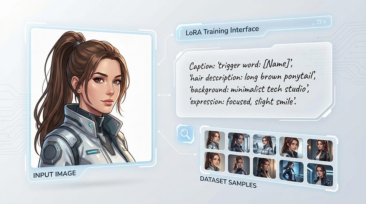 How to Caption Your Images for Perfect Character LoRA Training | by ...