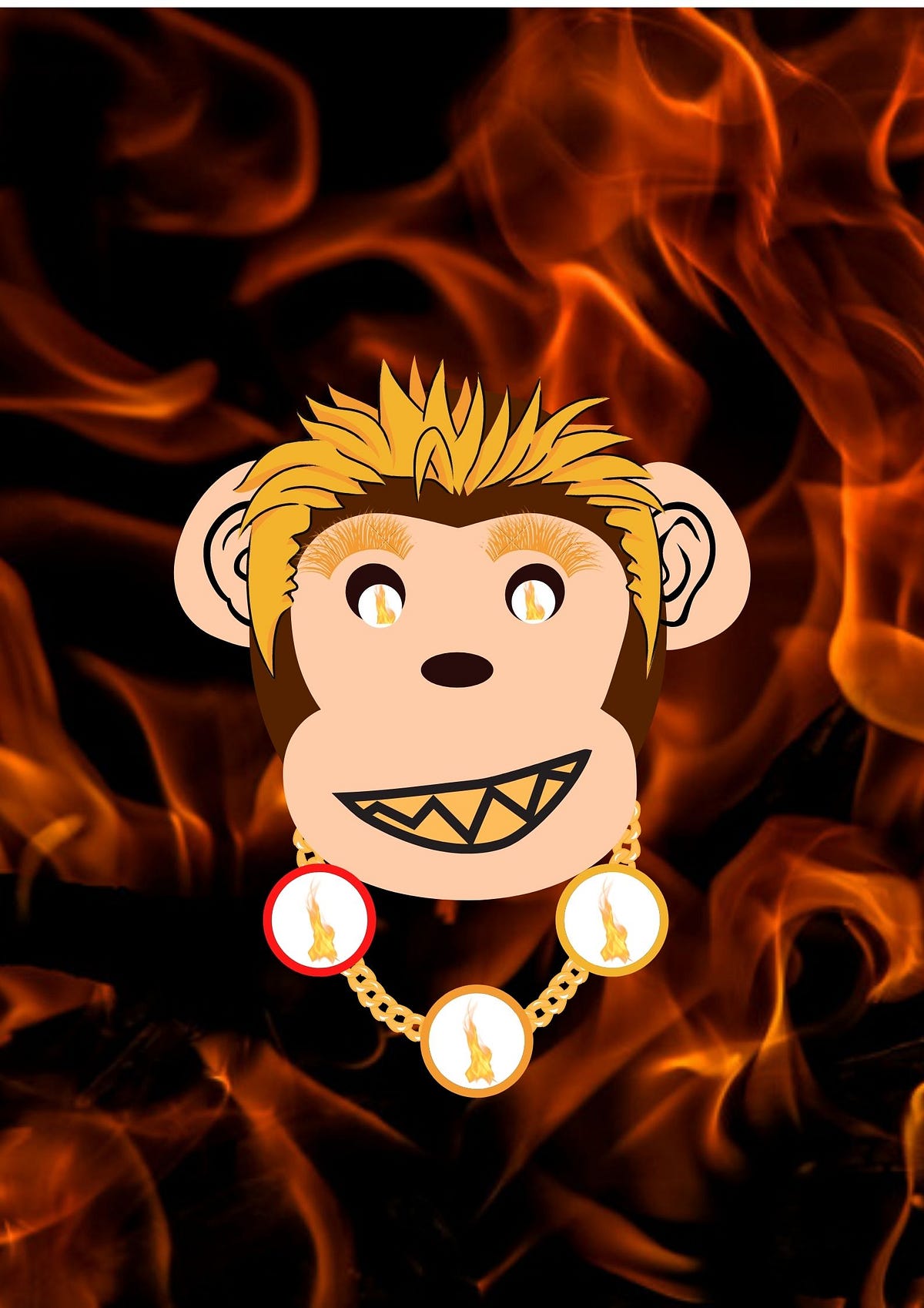 Mire the god of fire - Shy Monkey club - Medium