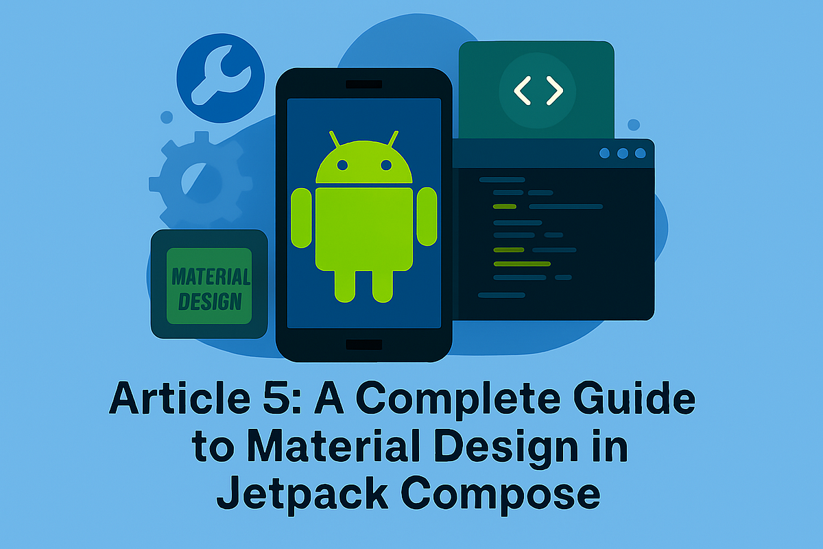 Article 5: Everything you need to know about Material Design in Jetpack ...
