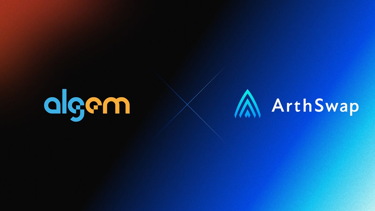 Announcement of a New Partnership with Algem | by ArthSwap | Medium