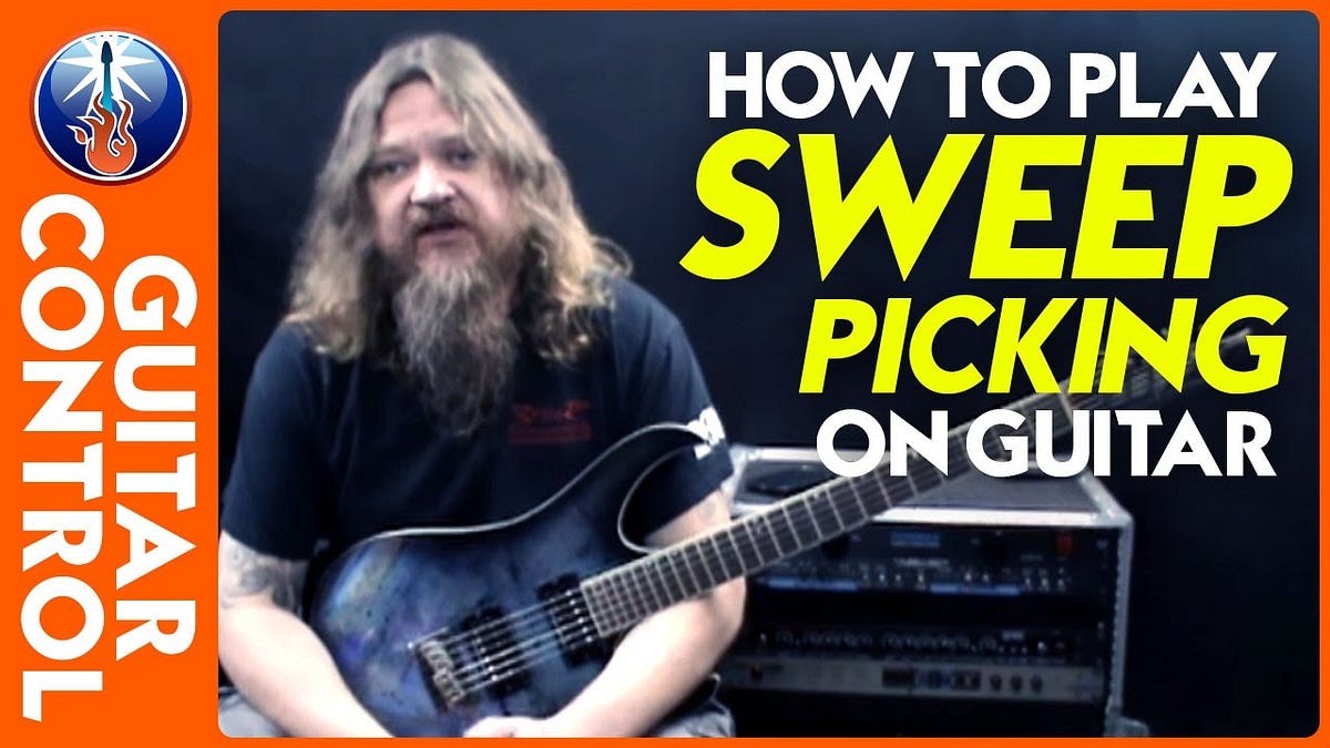 How to Play Sweep Picking on Guitar — Sweep Picking Guitar Lick | by ...