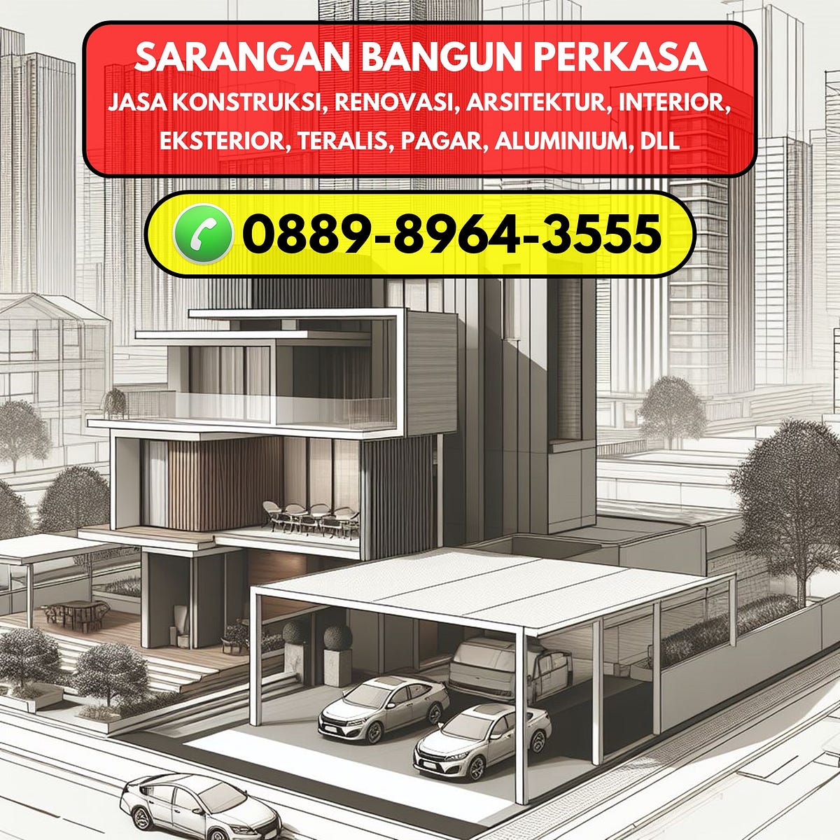 Kontraktor Rumah Plus Toko Minimalis Surabaya, Hub 0889–8964–3555 ...