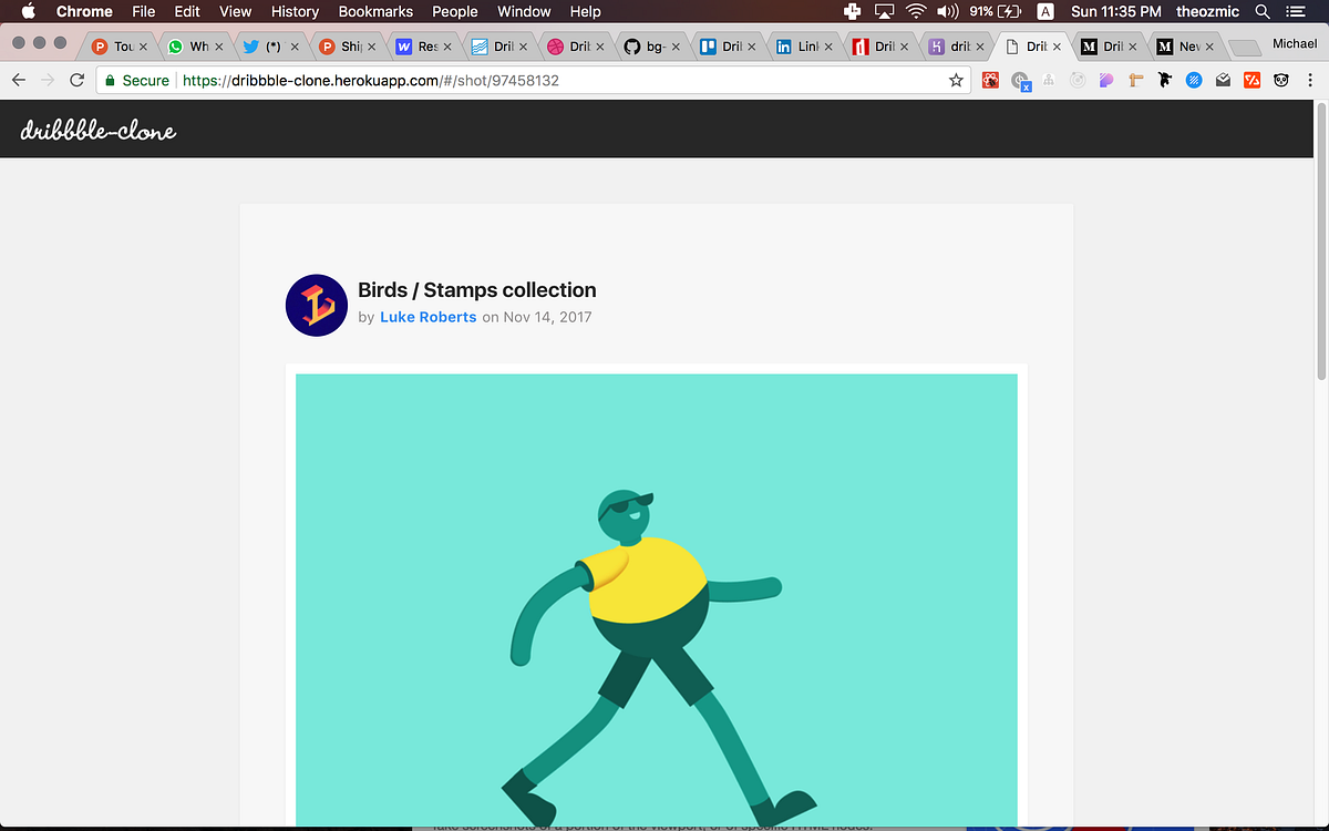 Dribbble Clone Devlog #4. Devlog articles of a Dribbble clone… | by Michael Ozoemena | Afwican ...