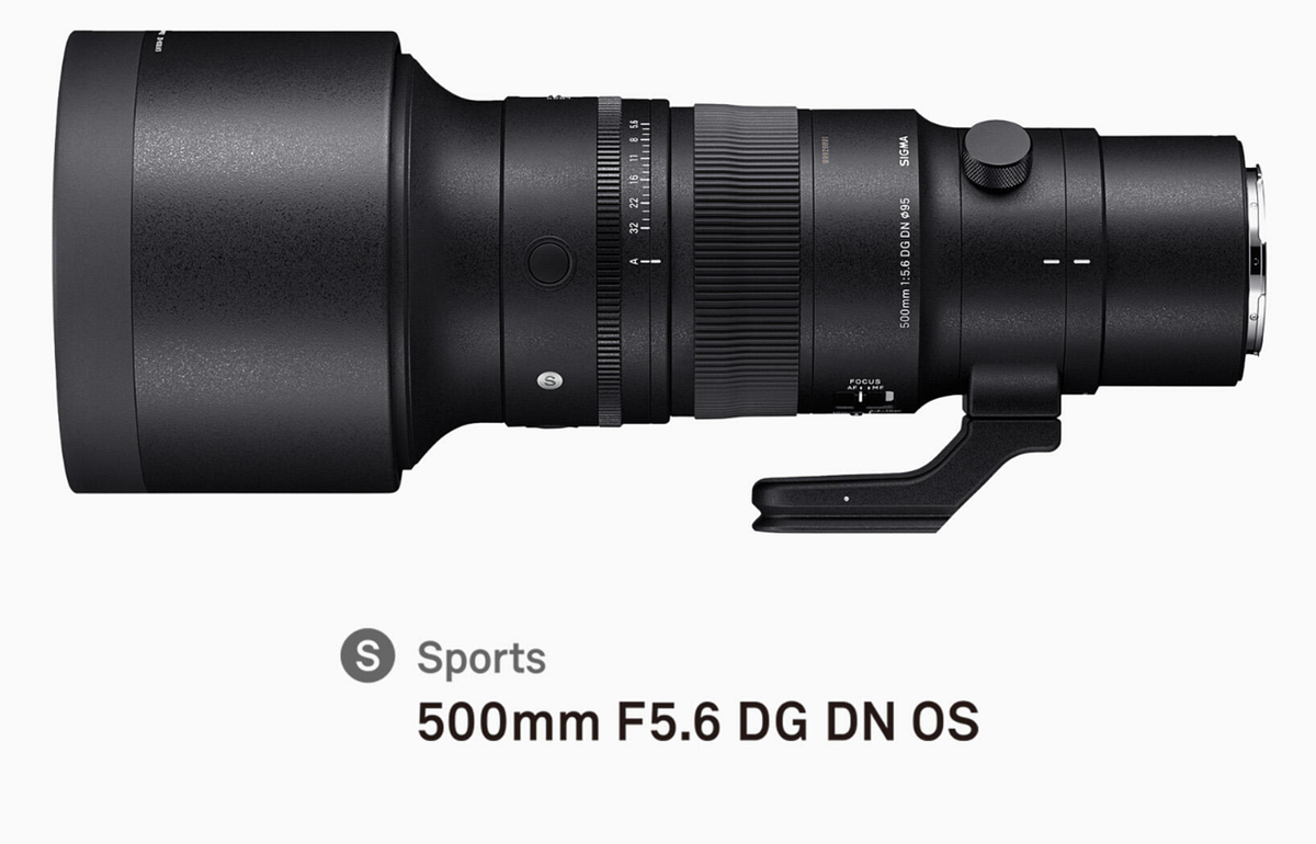 SIGMA 500mm F5.6 DG DN OS Sports lens up for Pre-order on Amazon US ...