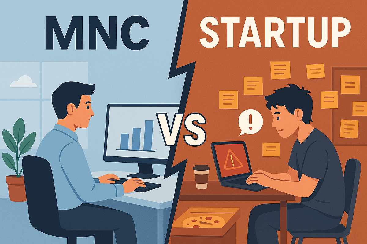 MNC vs Startup: A Reality Check From Today’s Tech World | by Shubhang ...
