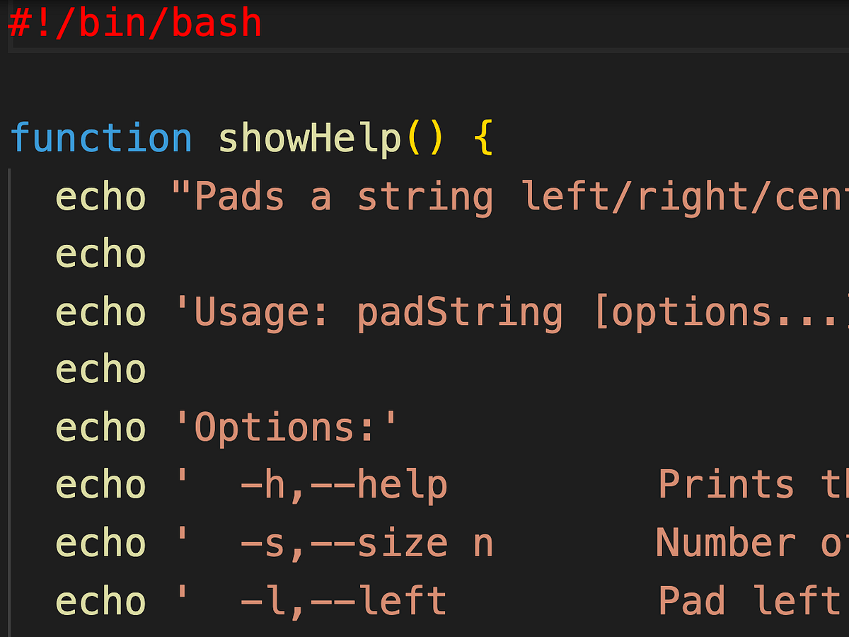The right way to code switches and modifiers in shell-scripts | by ...