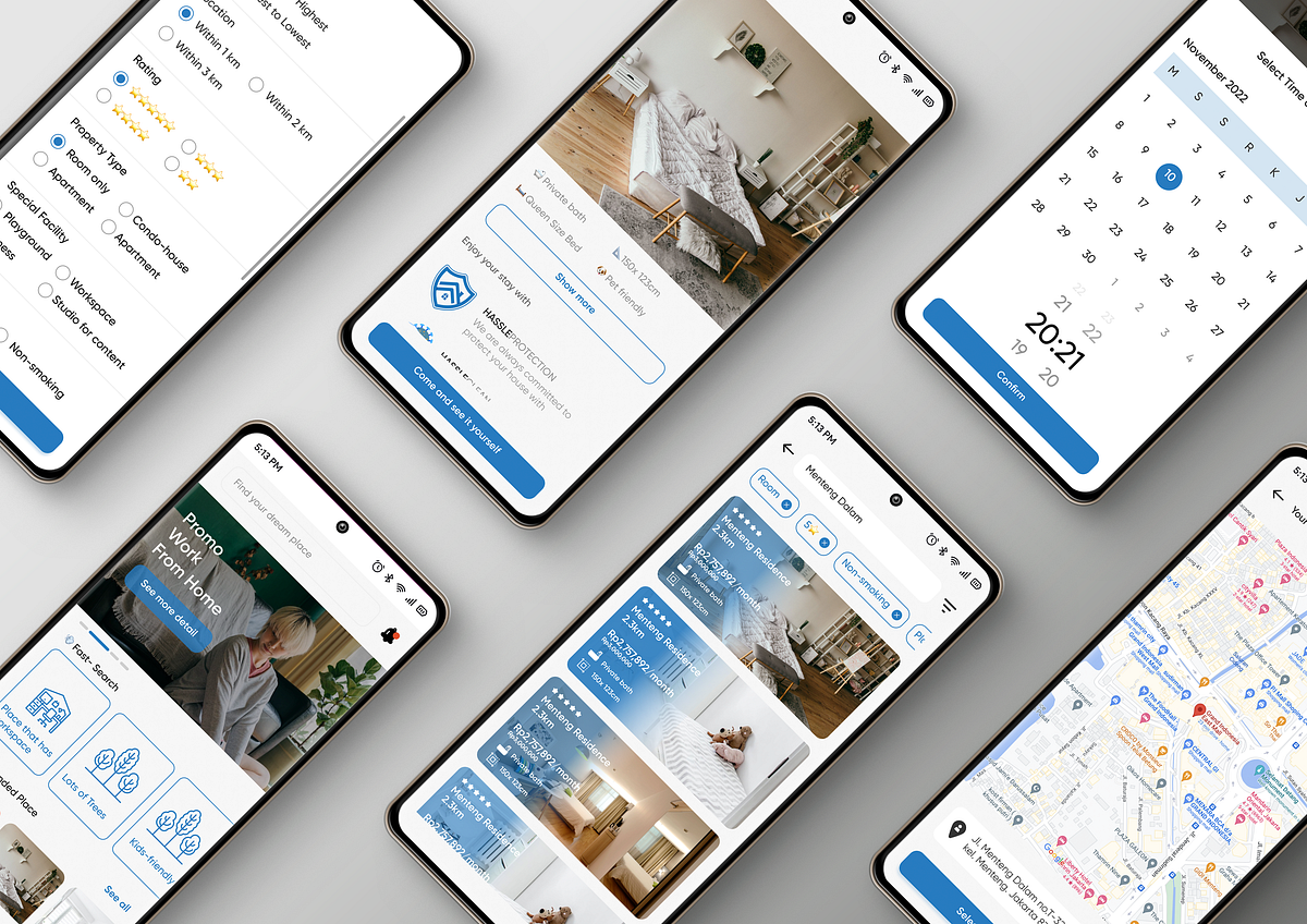 Studi Kasus UI/UX — Hassle Free (homestay app) | by Ali Hidayat | Medium