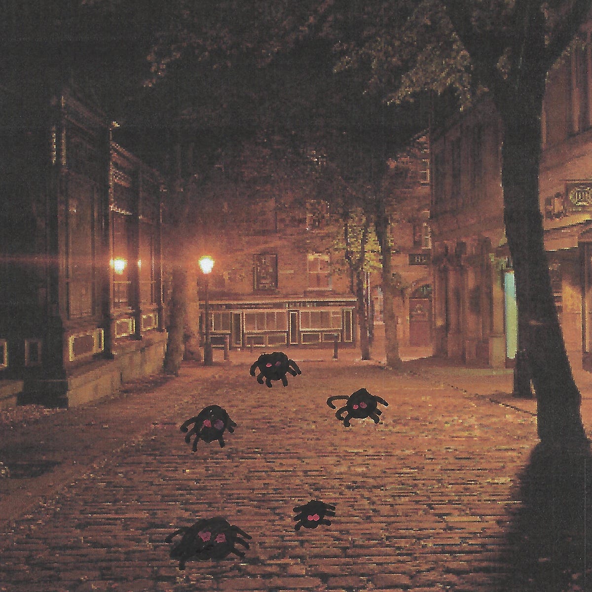 Street Spiders. “They creep me out” shuddered Fuen. | by Peter Edwards ...
