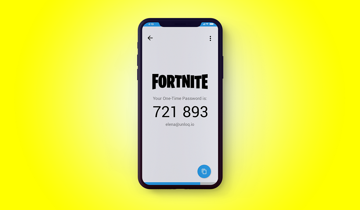 How To Add Two Factor Authentication (2FA) To Fortnite | by UNLOQ ...