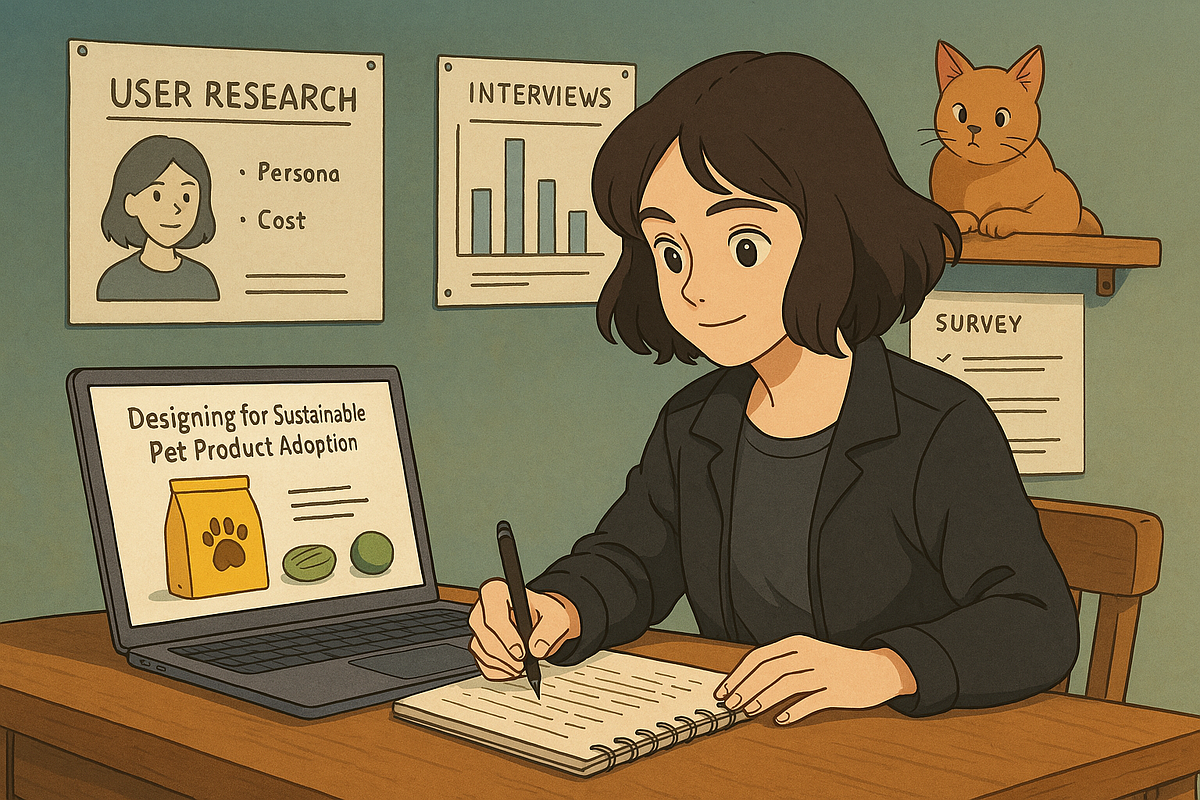 Case Study: Designing for Sustainable Pet Product Adoption | by Sahar Nouri | Medium