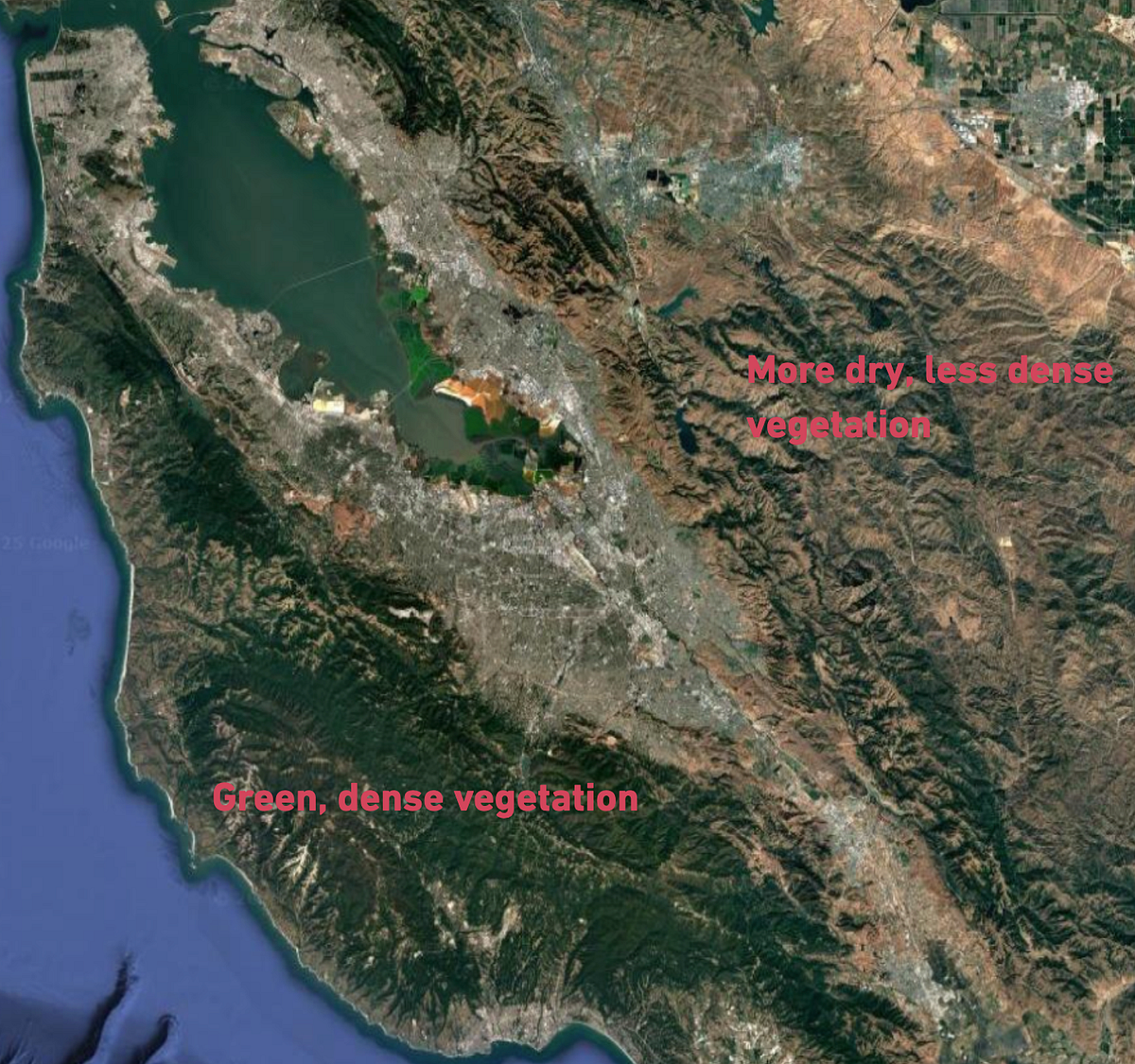 A Visual Overview of the SF Bay Area | by Justin Milner | Medium