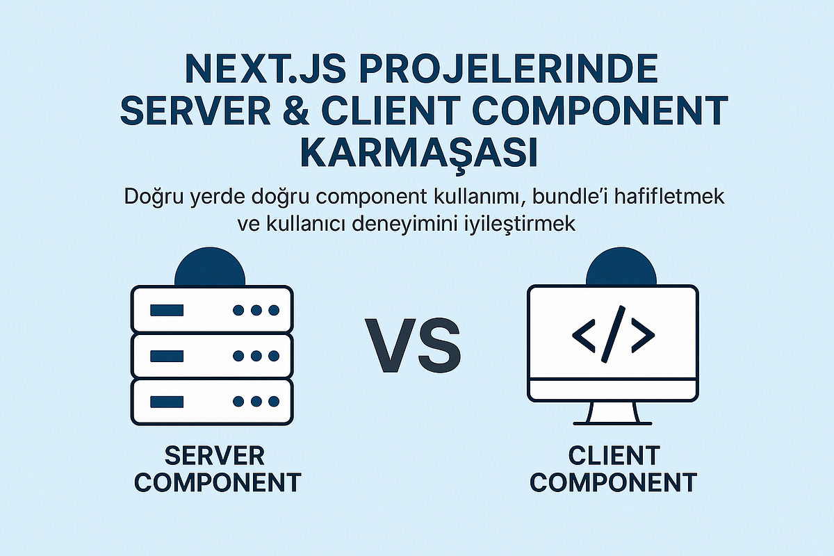 Next.js Projelerinde Server & Client Component Karmaşası | by Enes Seven | Medium