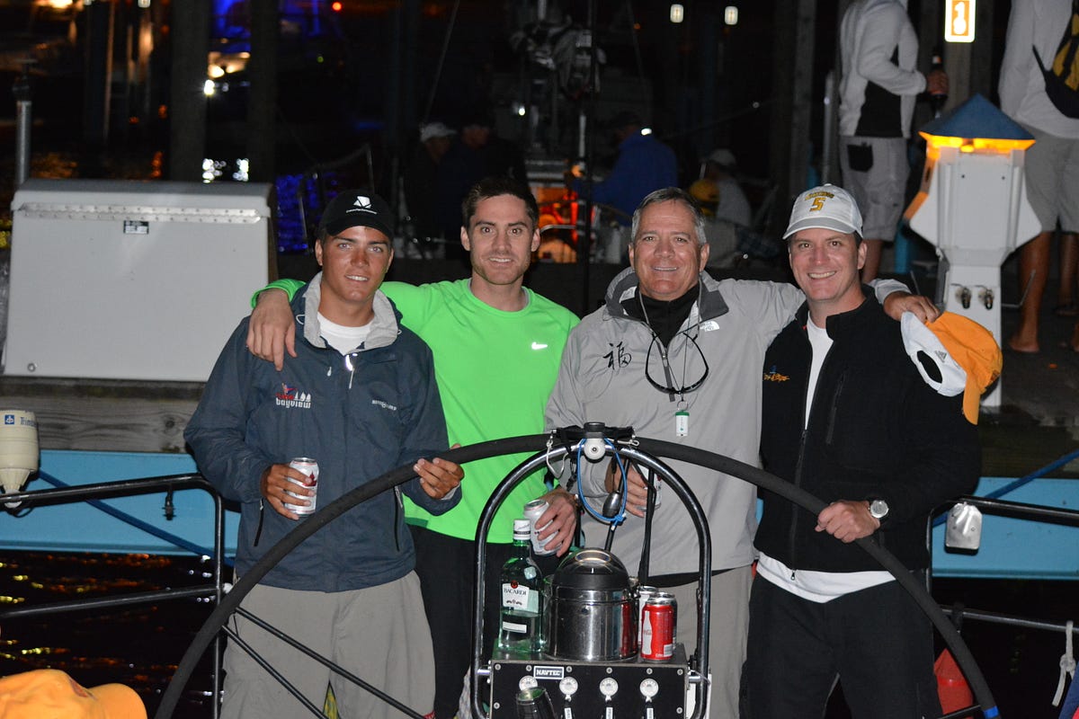 Old Goat year best experienced with family for Adam Hollerbach aboard ...