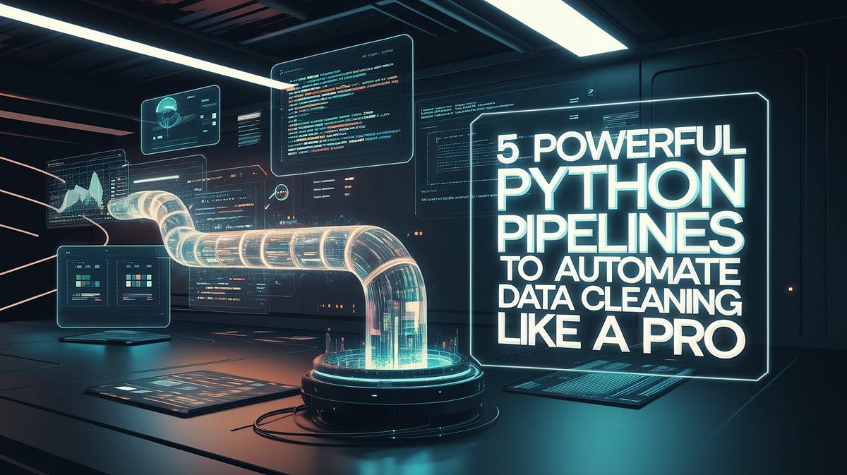 5 Powerful Python Pipelines To Automate Data Cleaning Like A Pro